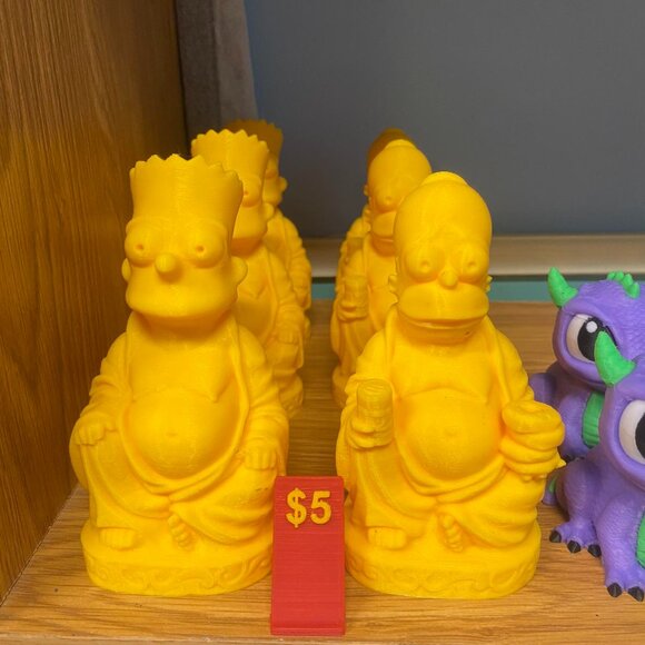 Toys | 3d Printed Simpsons Statue | Poshmark
